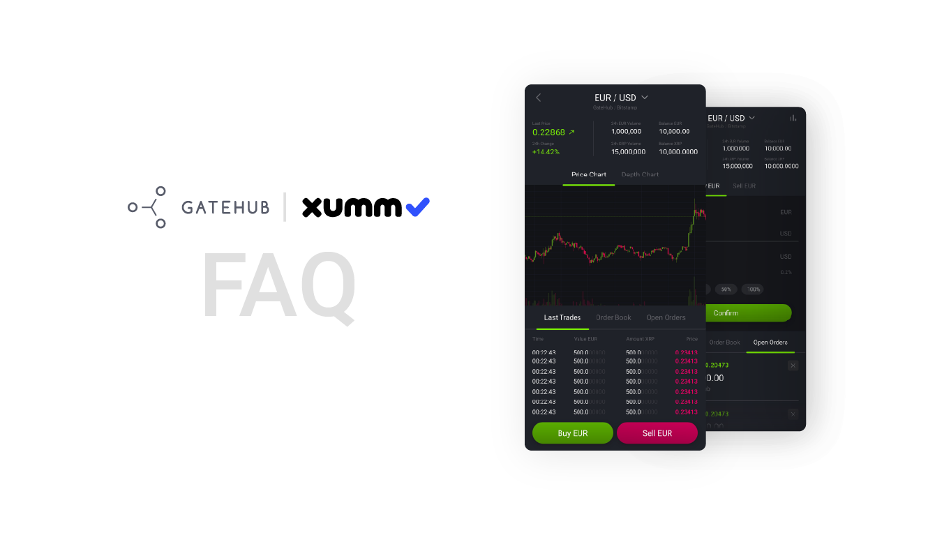 Trade xApp FAQ | GateHub